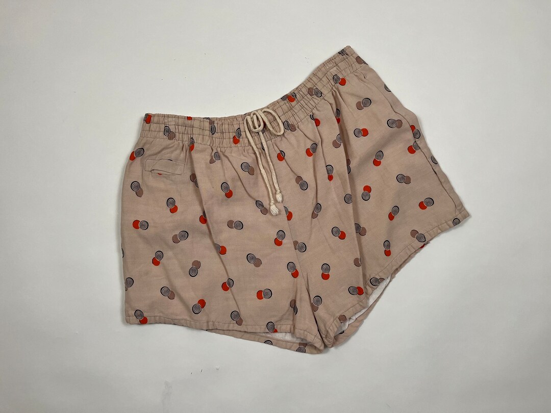 Vintage 1950's Gantner Wikies Swirl Atomic Rockabilly Drawstring Swim Shorts L/XL - Etsy