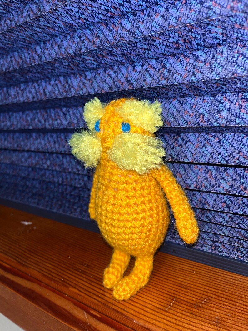 The Lorax Crochet Pattern - Etsy Canada