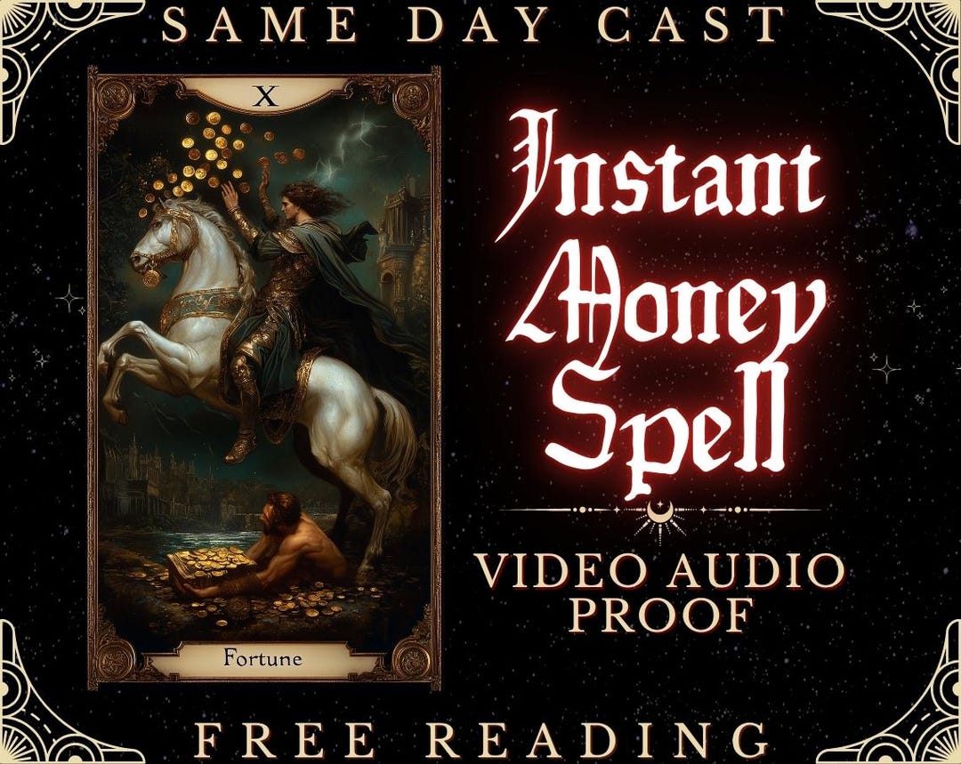 INSTANT MONEY SPELL | Attract Wealth and Prosperity Quickly | Powerful ...