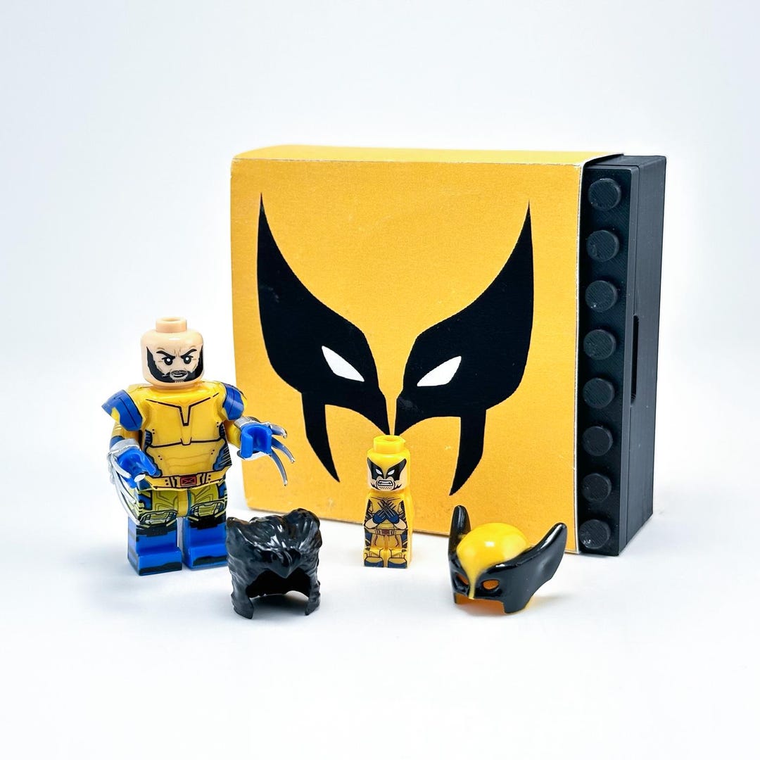 Wolverine Mini Figure With Stash Box - Etsy