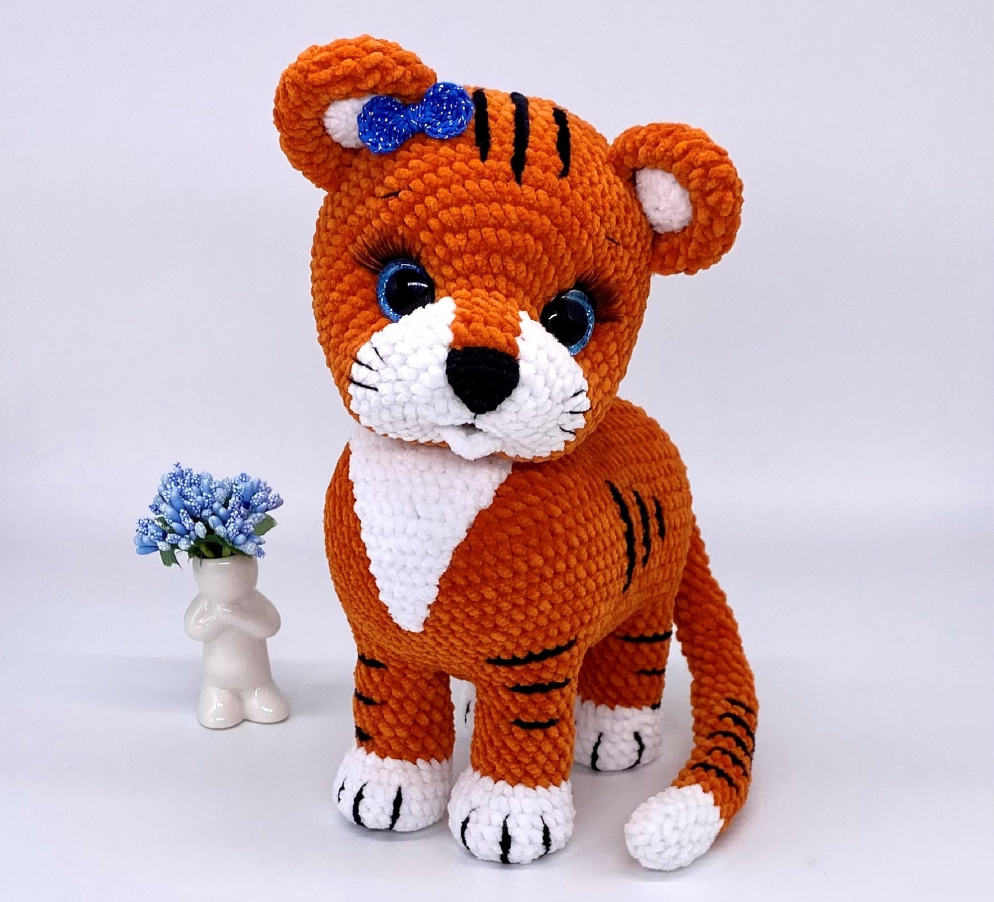 Tiger Amigurumi by Aleniya2 Crochet PDF Pattern Tutorial - Etsy