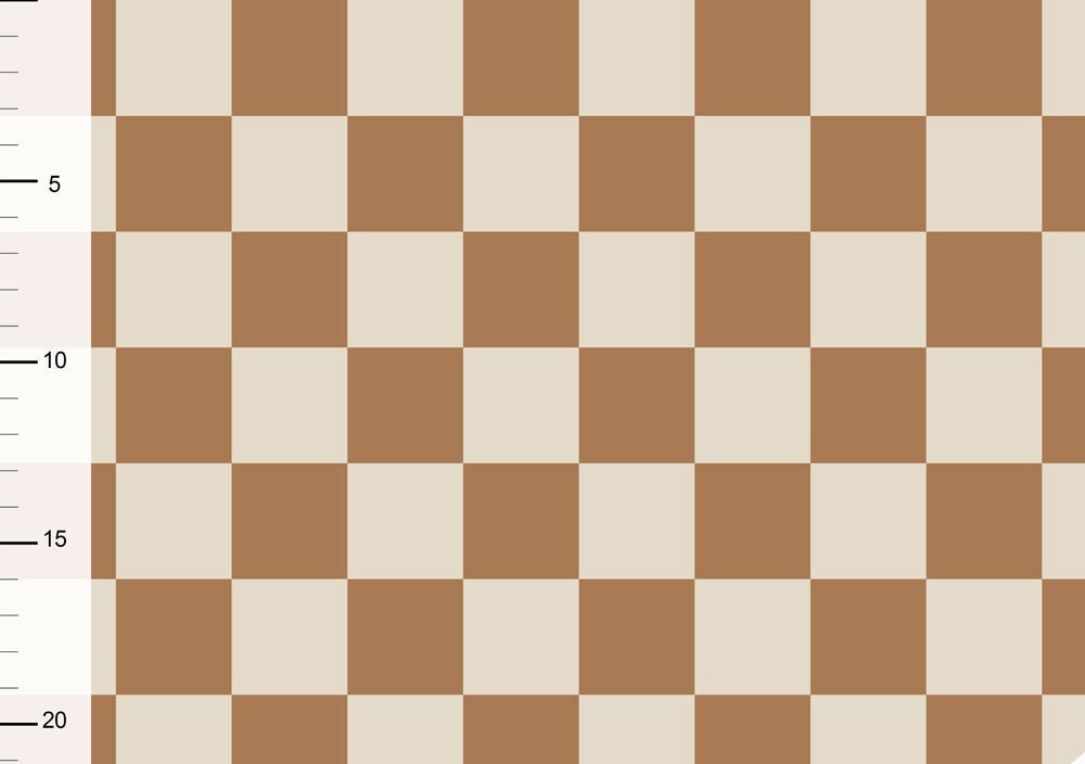 Blocks Sandstorm Jersey Knit Fabric, Tygdrommar Checkered Knit Fabric ...