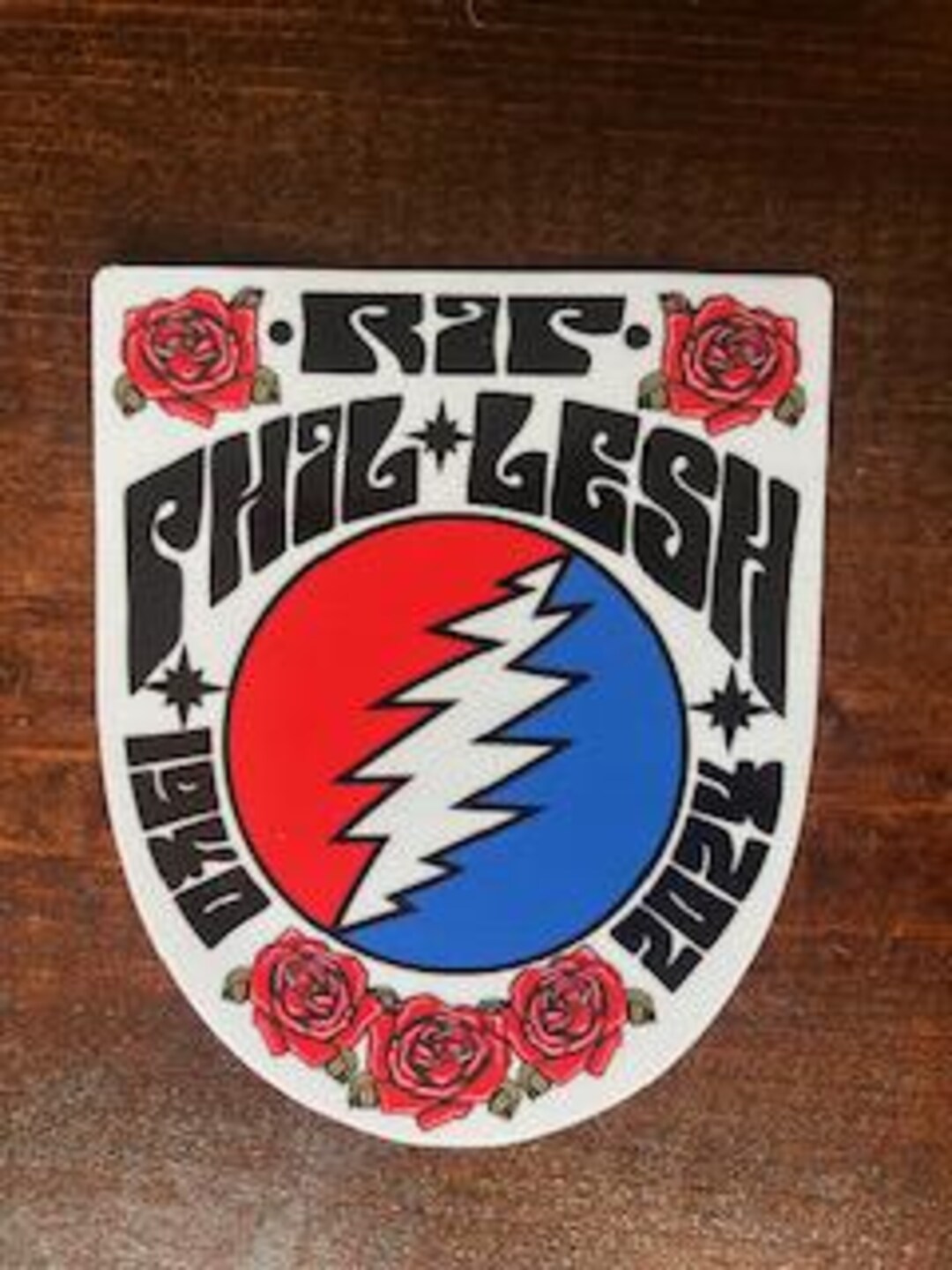Phil Lesh Grateful Dead RIP Commemorative Sticker 4x4 - Etsy