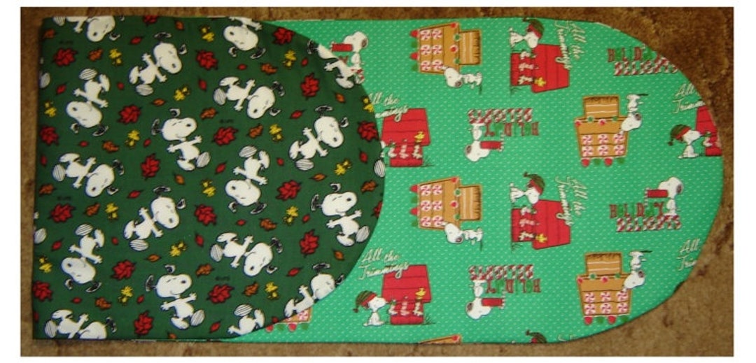 SNOOPY FALL and CHRISTMAS Reversible Table Runner - Etsy