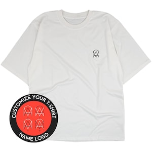 Name Logo,personalized Name Logo T-shirt, Custom Name Logo T-shirt ...