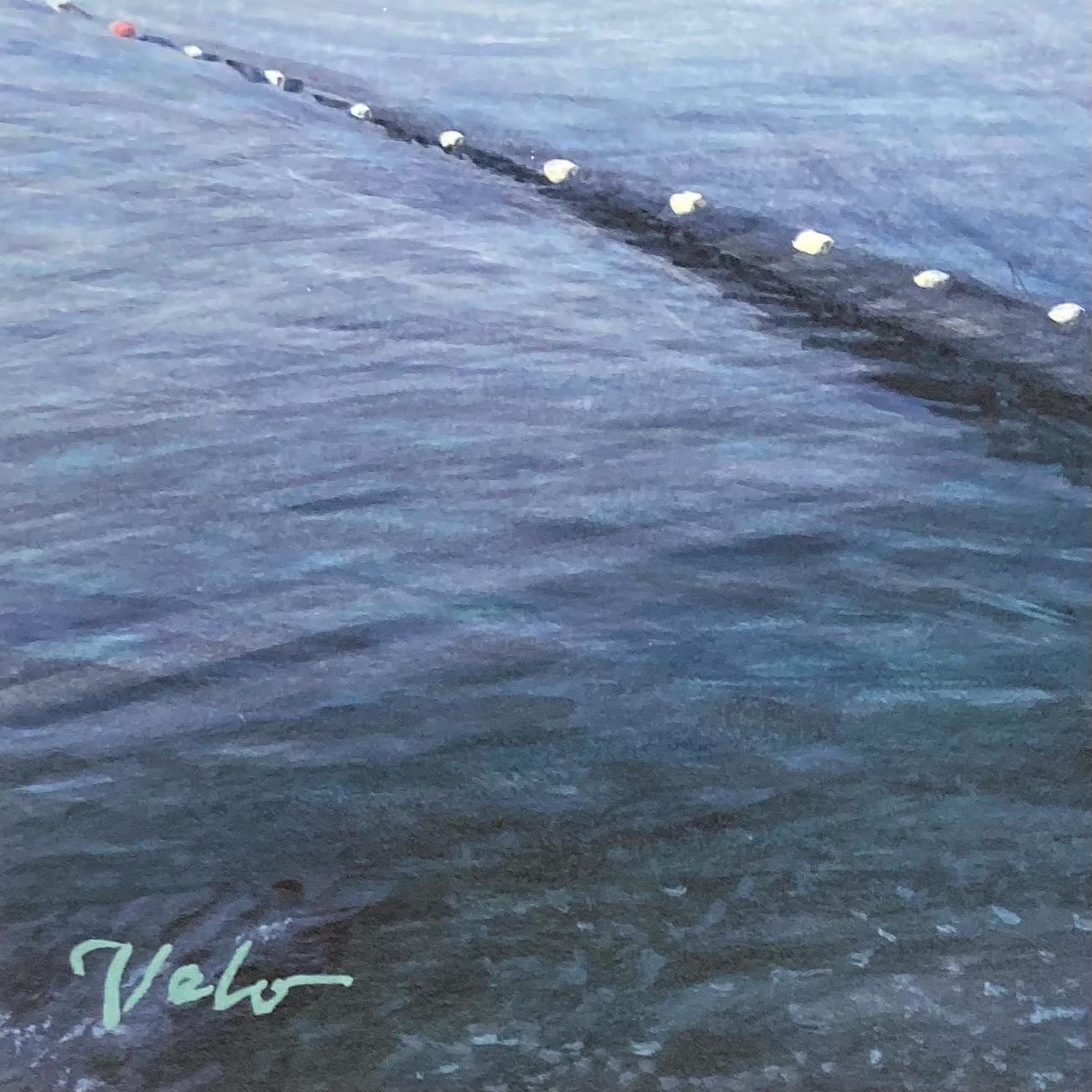 PNW Island Scene Original Fine Art Print, "waiting." Signed by Artist ...