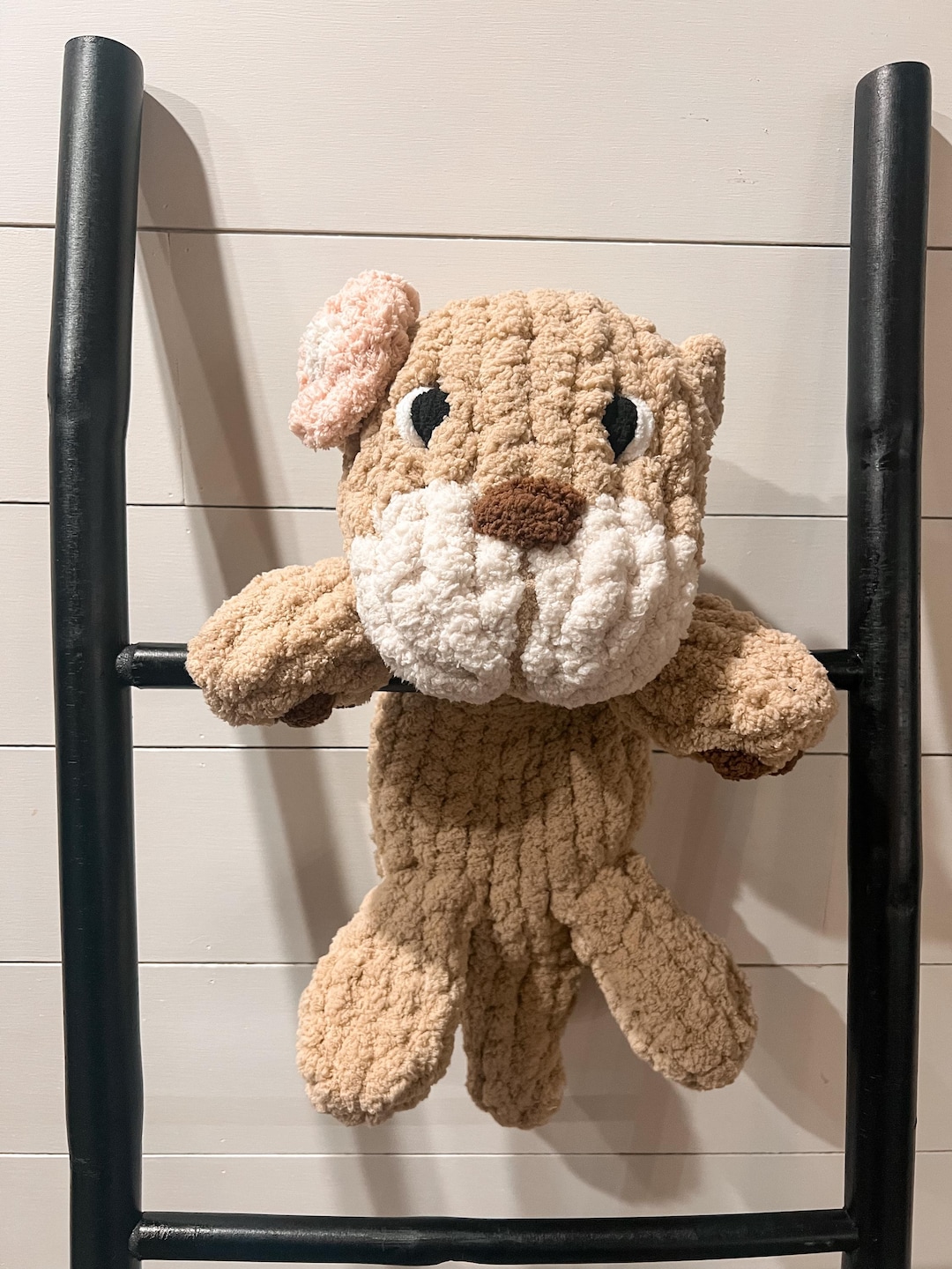 Chunky Knit “arlo” Otter Full-size Snuggler, Baby, Girl, Boy, Birthday ...