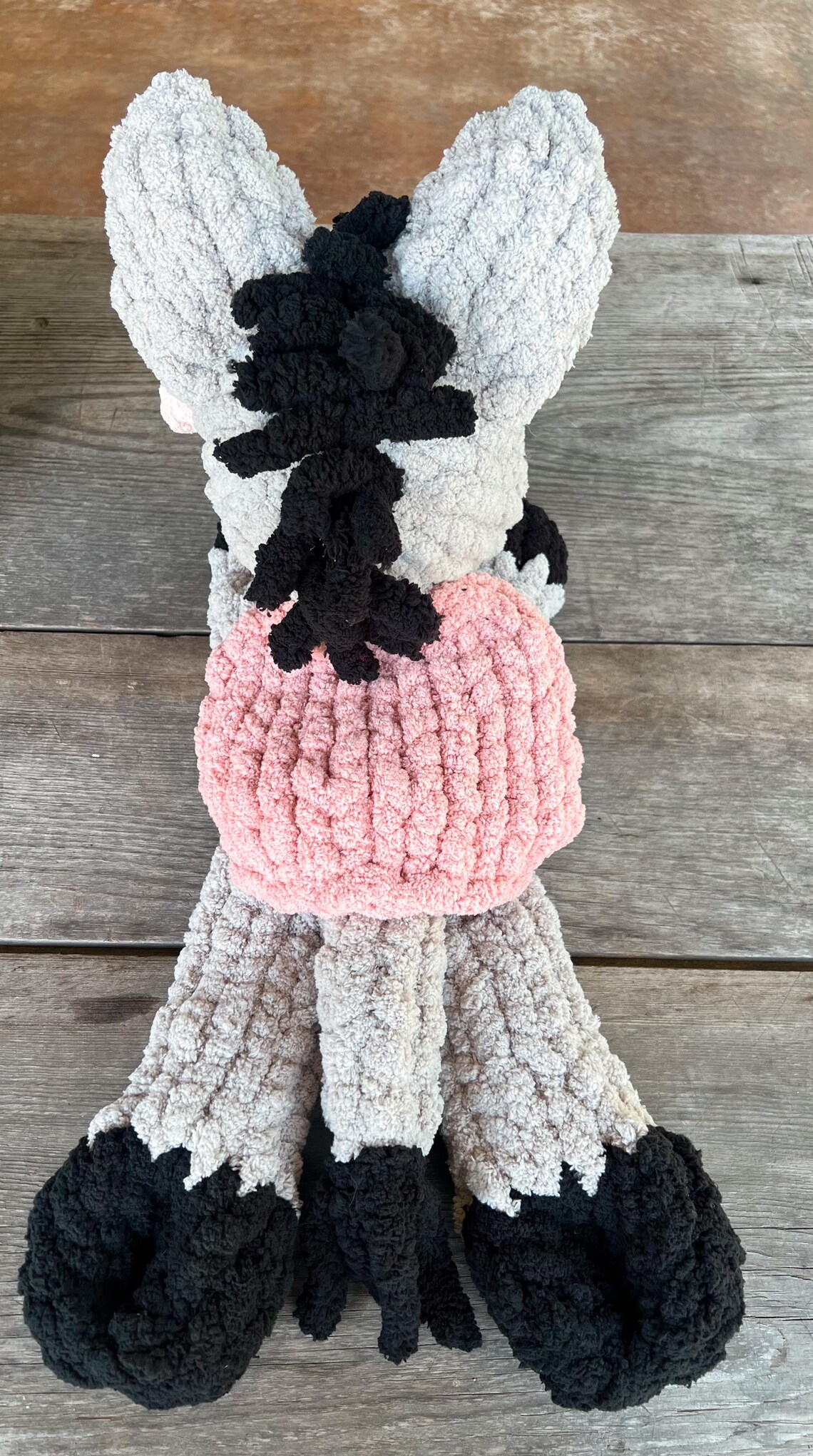 Chunky Knit “dakota” Donkey Full-size Snuggler, Baby, Girl, Boy ...