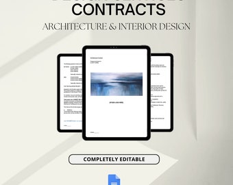 Architectural Services Contract Template | Professional Agreement for Architecture Projects ...