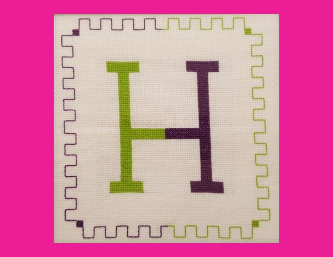 Block Alphabet Cross Stitch - Etsy