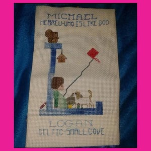 Block Alphabet Cross Stitch - Etsy