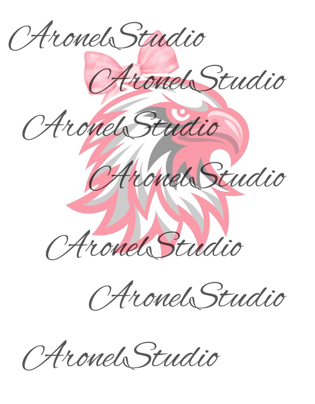 Pink Eagle PNG File - Etsy