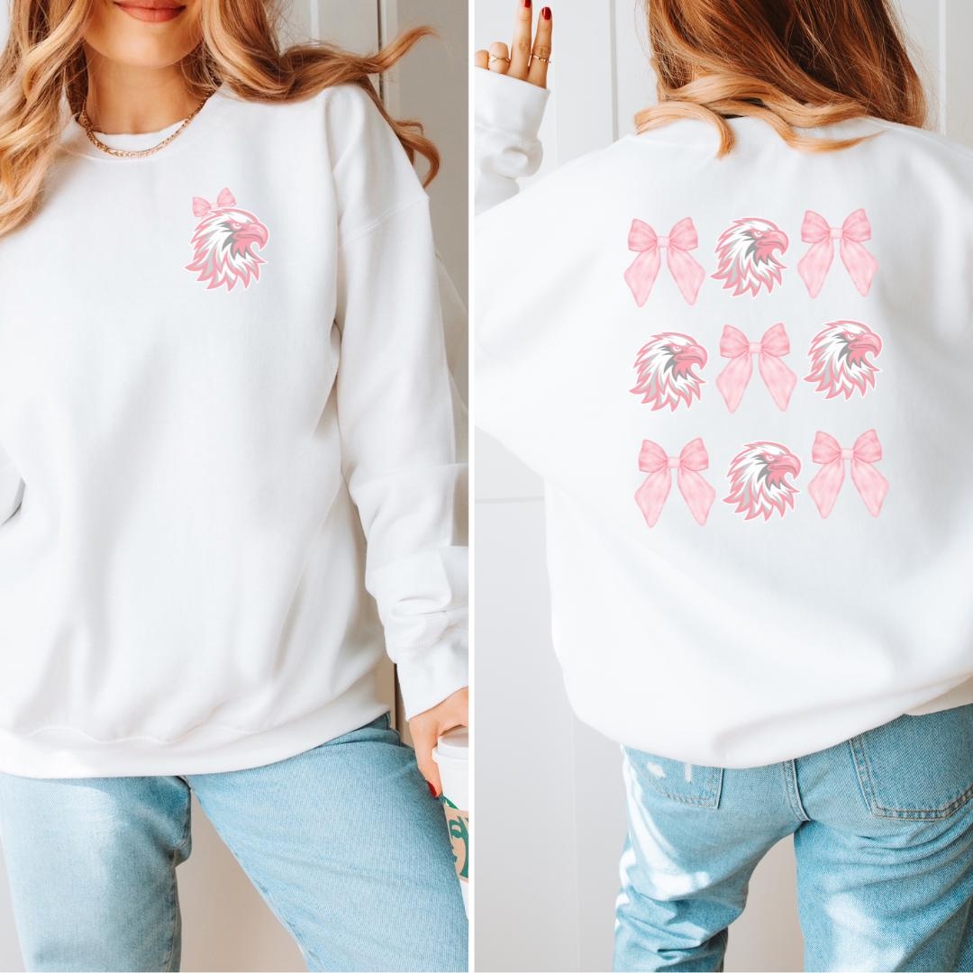 Pink Eagle Front and Back PNG Files - Etsy