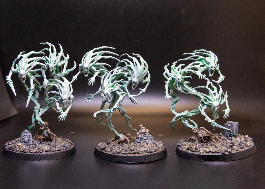 Pro Painted Nighthaunt Spirit Hosts (set of 3) - Age of Sigmar ...