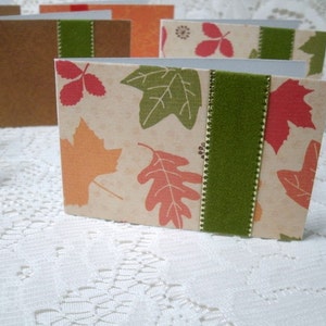Set of 10, Mini Note Cards, Fall Assortment Pack 7993 - Etsy