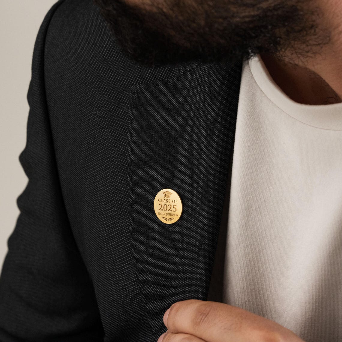 Personalized Graduation Lapel Pin - Custom Year Class of 2025 2026 ...