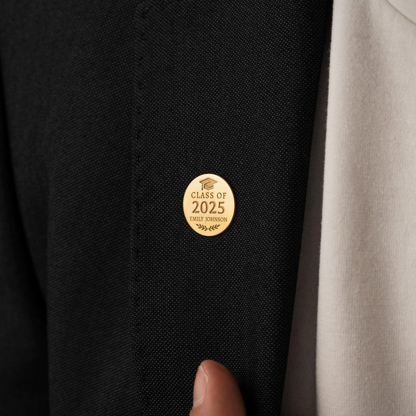 Personalized Graduation Lapel Pin - Custom Year Class of 2025 2026 ...