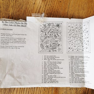 Victorian Patches Rug Hooking Kit Heritage Rug Hooking 2001 20 X 27 Rug ...