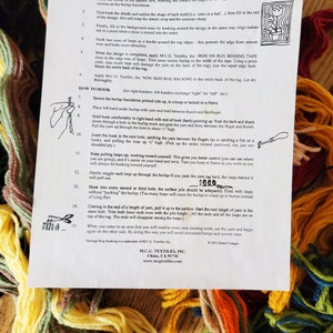 Victorian Patches Rug Hooking Kit Heritage Rug Hooking 2001 20 X 27 Rug ...