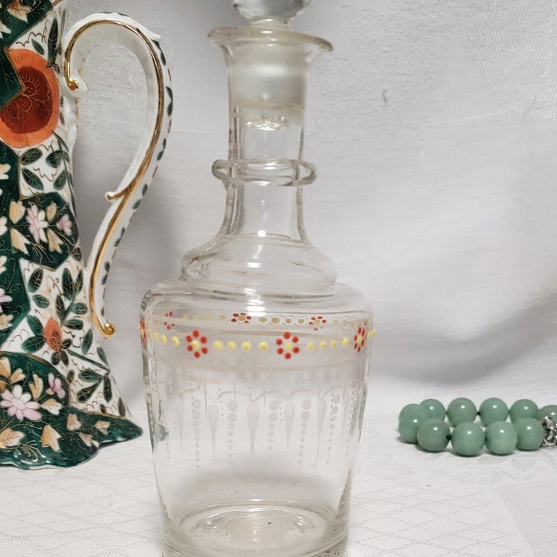 Hand Blown Decanter - Etsy