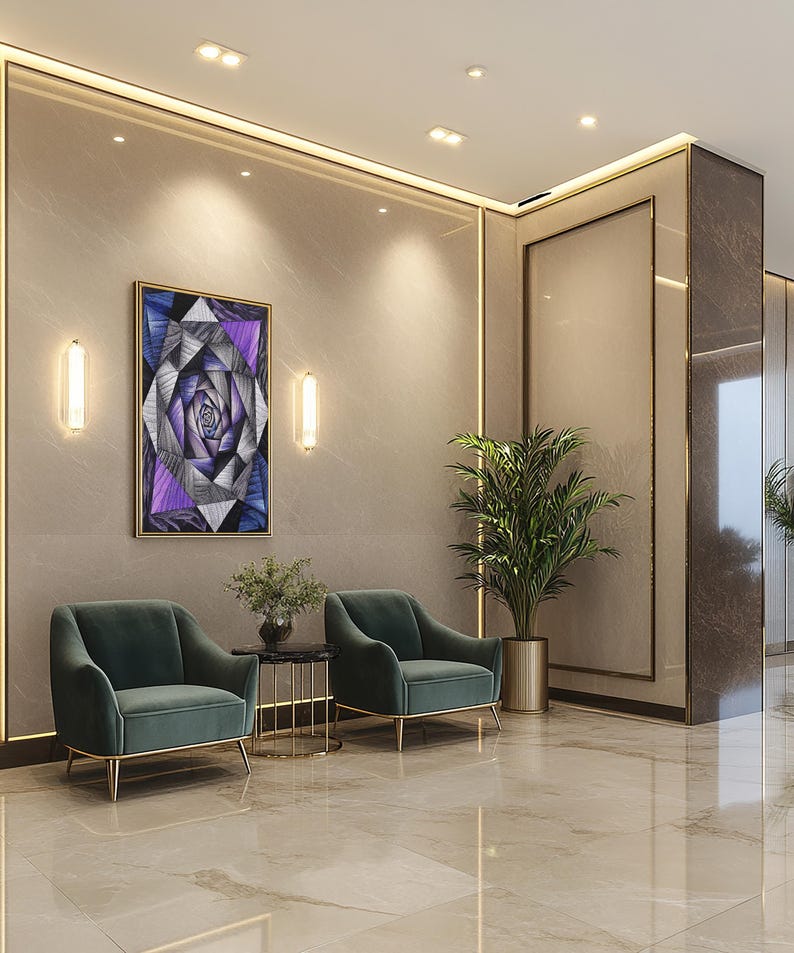 Framed Poster Modern Wall Art in 8x10, 12x16, 16x20, 24x36 Inches 20x25 ...