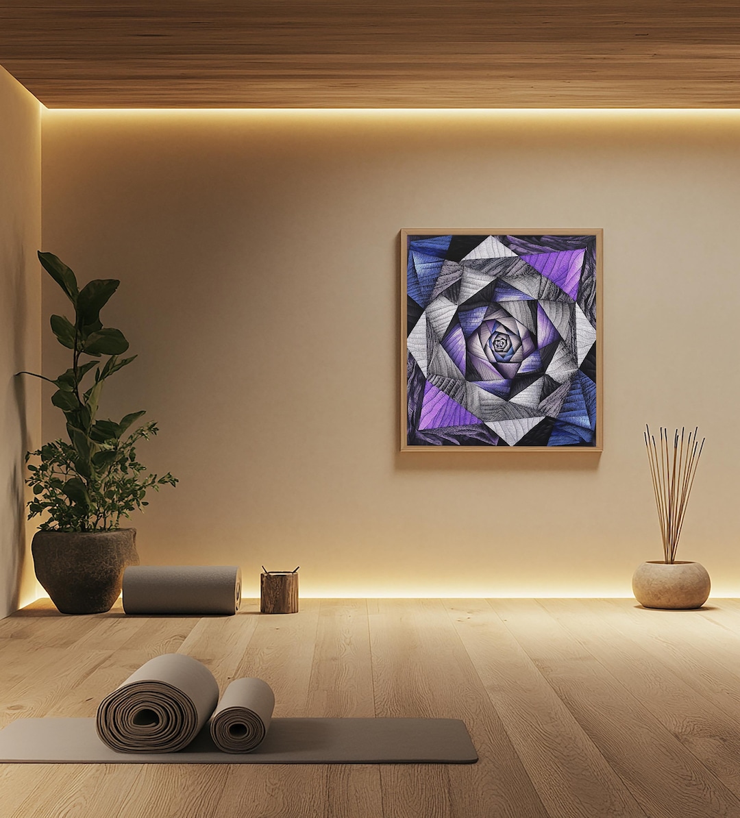 Framed Poster Modern Wall Art in 8x10, 12x16, 16x20, 24x36 Inches 20x25 ...