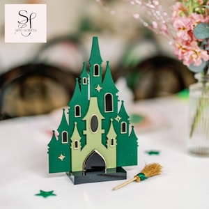 Wicked Castle Centerpiece | Acrylic Table Top Decoration | Emerald City ...