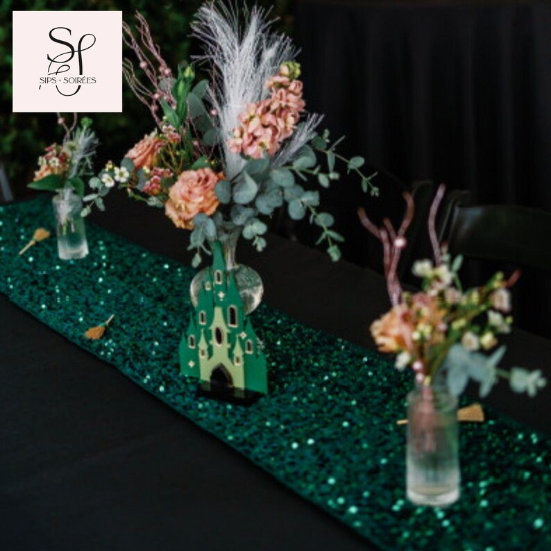 Wicked Castle Centerpiece | Acrylic Table Top Decoration | Emerald City ...