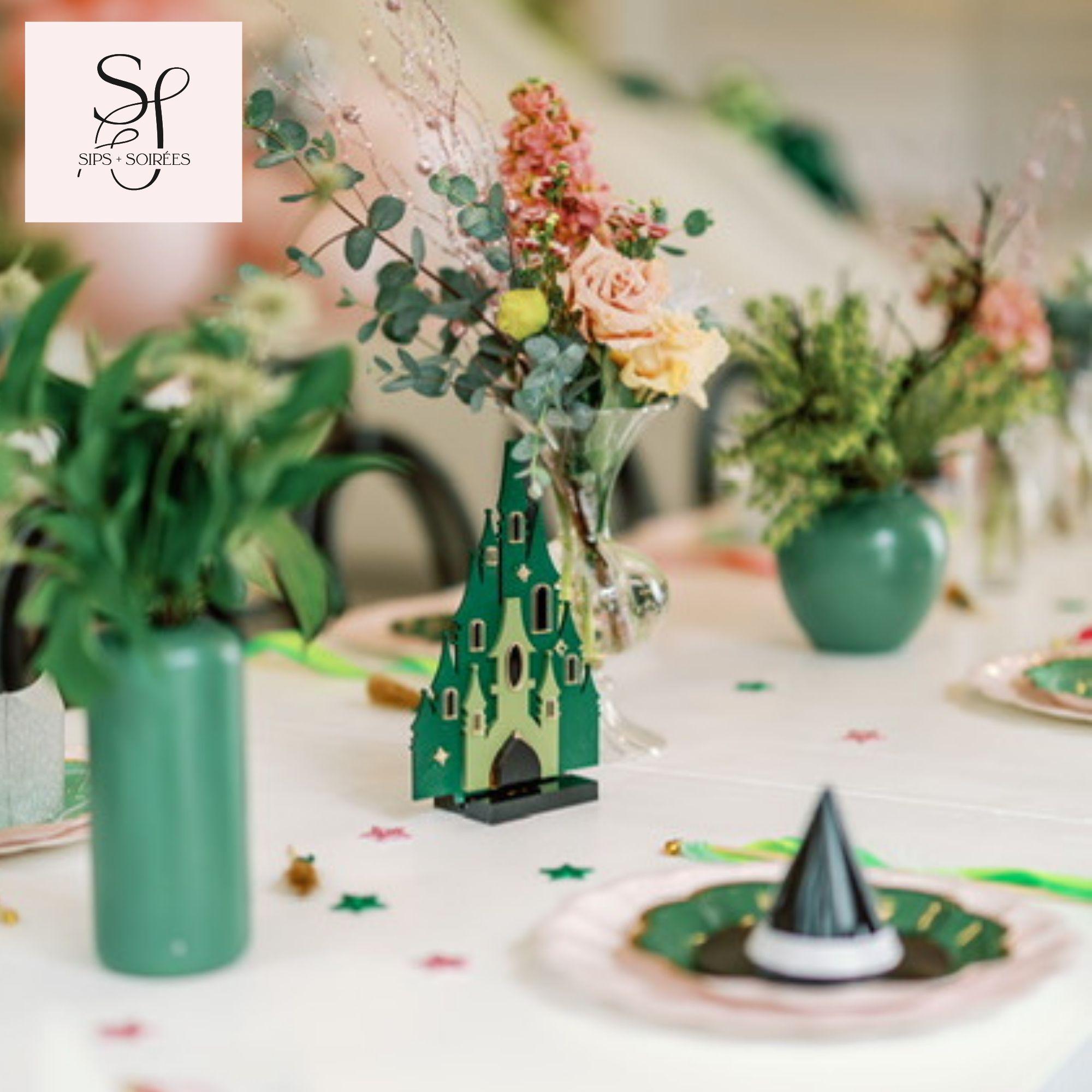 Wicked Castle Centerpiece | Acrylic Table Top Decoration | Emerald City ...