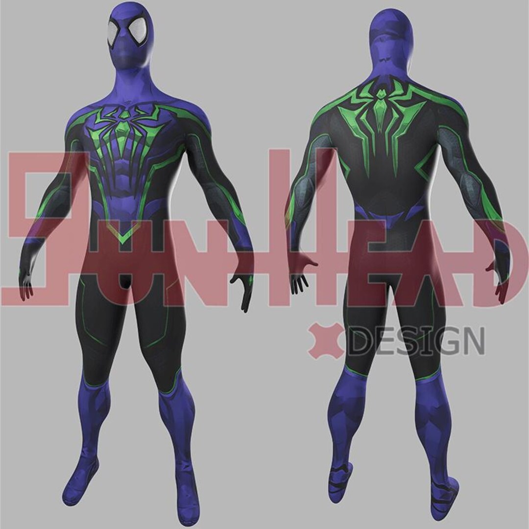 Replica Suit Rivals Spider Chasm Costume, Ready to Wear, High Quality ...