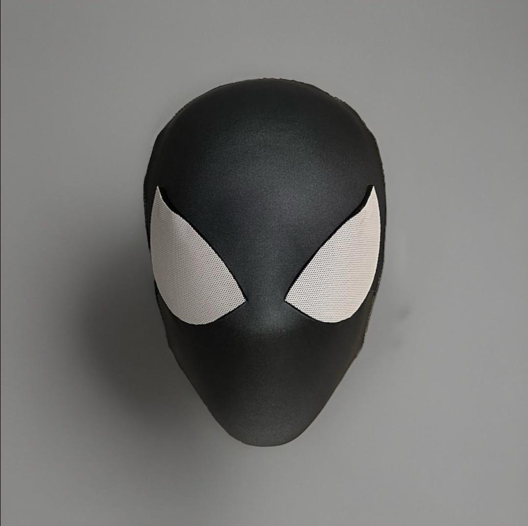 Symbiote Faceshell With Spandex Mask, Lenses Free Fog - Etsy