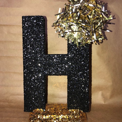 Pom Pom Cheerleading Themed Letters and Numbers. Custom Colors - Etsy