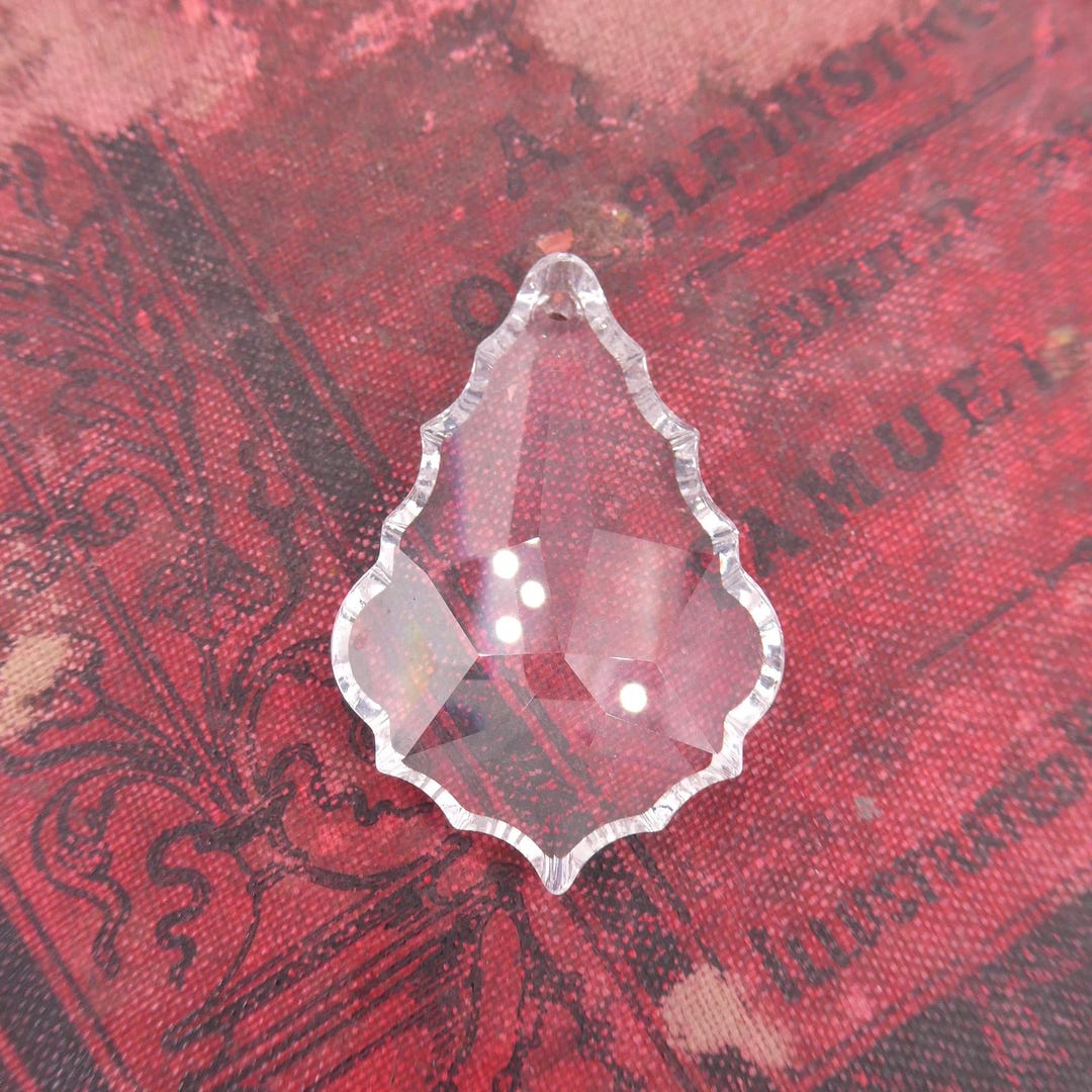 Strass Swarovski Pendaloque Crystal, Chandelier Component or Crystal ...