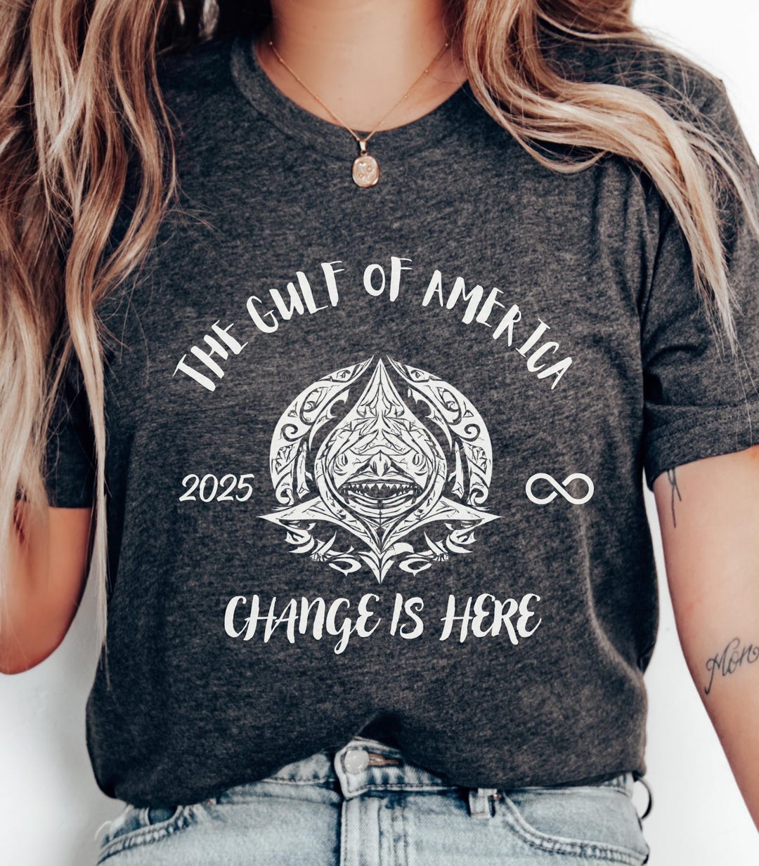 Gulf of America Change is Here Shirt, Freedom Apparel, Gulf of America ...