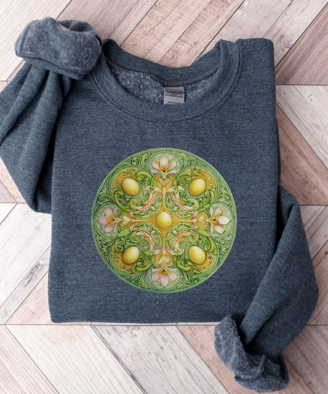 Wheel of the Year Pagan Spring Symbolism Ostara Goddess Folk Art Tee - Etsy