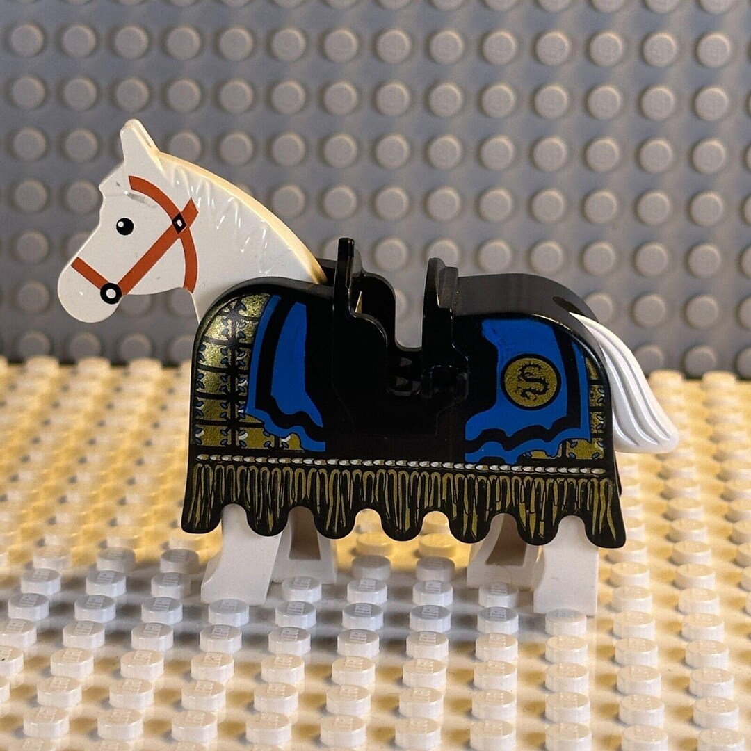 LEGO Minifigure Horse and Horse Barding, Ruffled Edge 2490px1 - Etsy