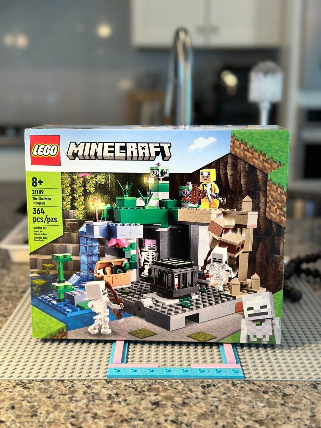 LEGO Minecraft: the Skeleton Dungeon 21189 - Etsy