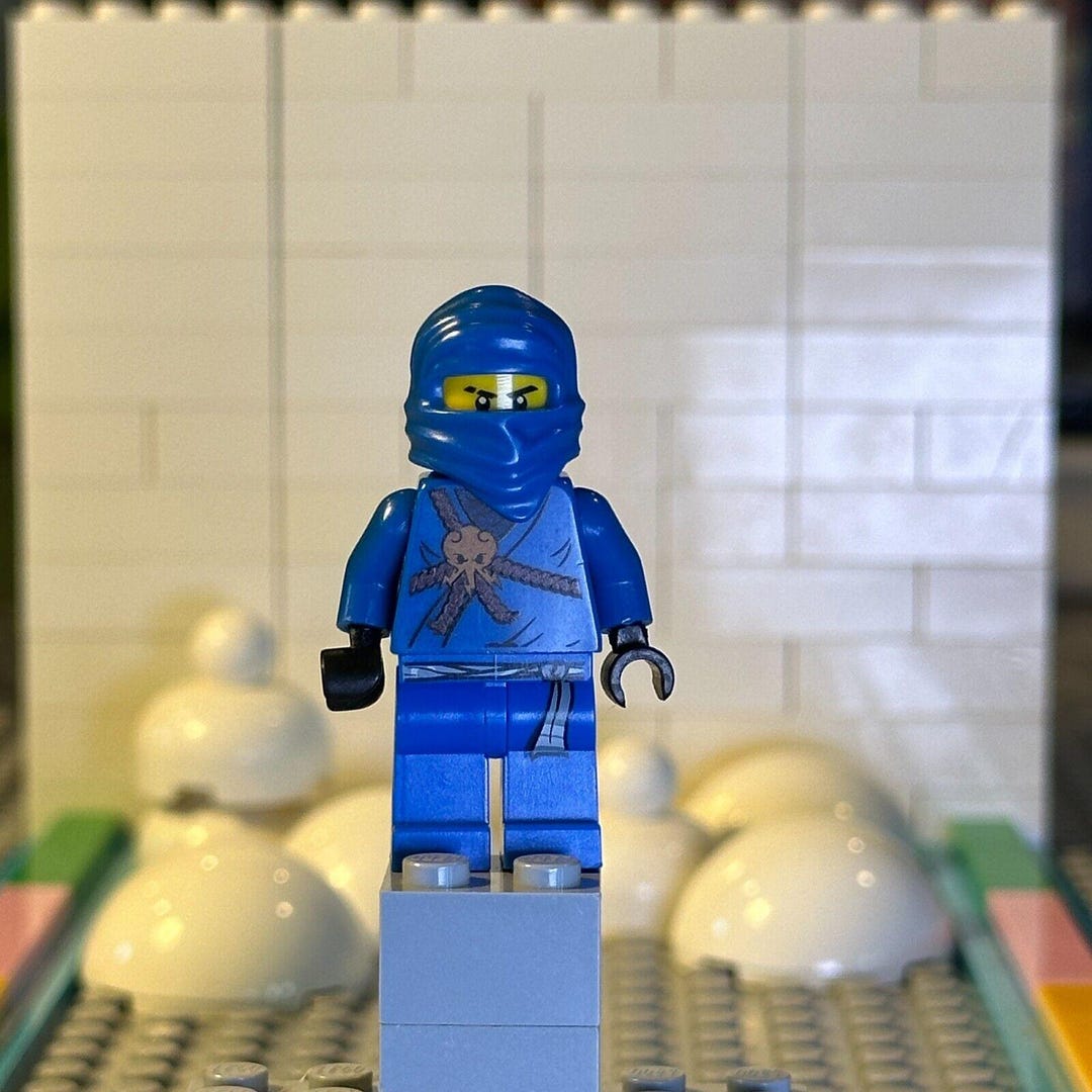 LEGO Ninjago Jay the Golden Weapons Njo004 - Etsy