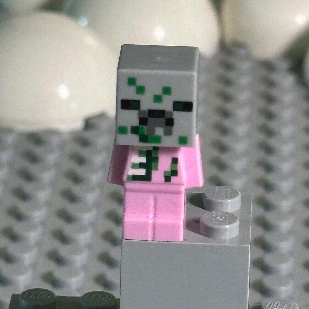 LEGO Minecraft Baby Zombie Pigman Min058 - Etsy