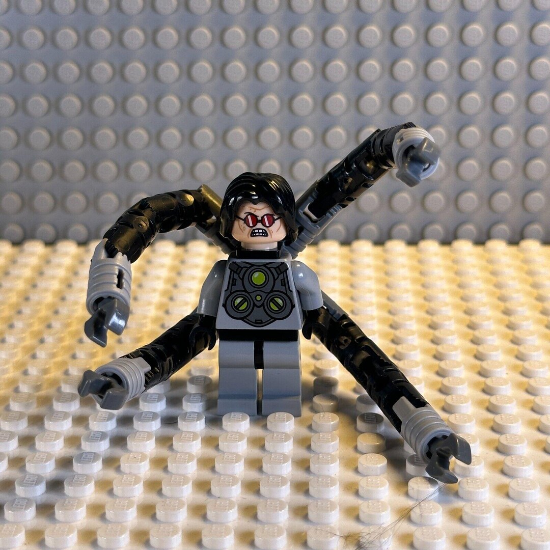 LEGO Marvel Super Heroes Minifigure Dr. Octopus otto Octavius / Doc Ock Sh040 - Etsy