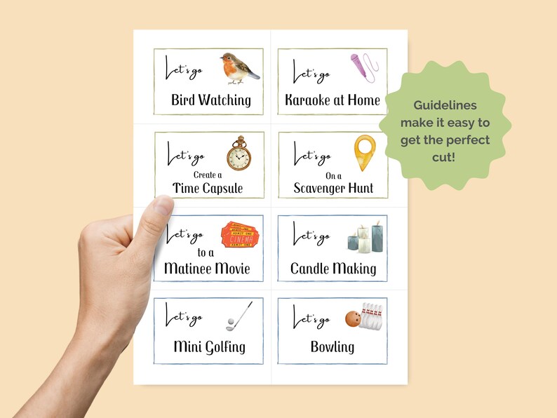 52 Weeks of Date Night Ideas Cards Printable Year of Dates First ...