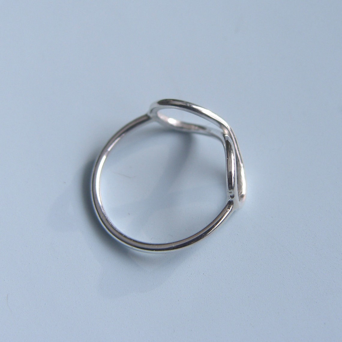 Infinity Symbol Ring Sterling Silver Infinity Ring - Etsy