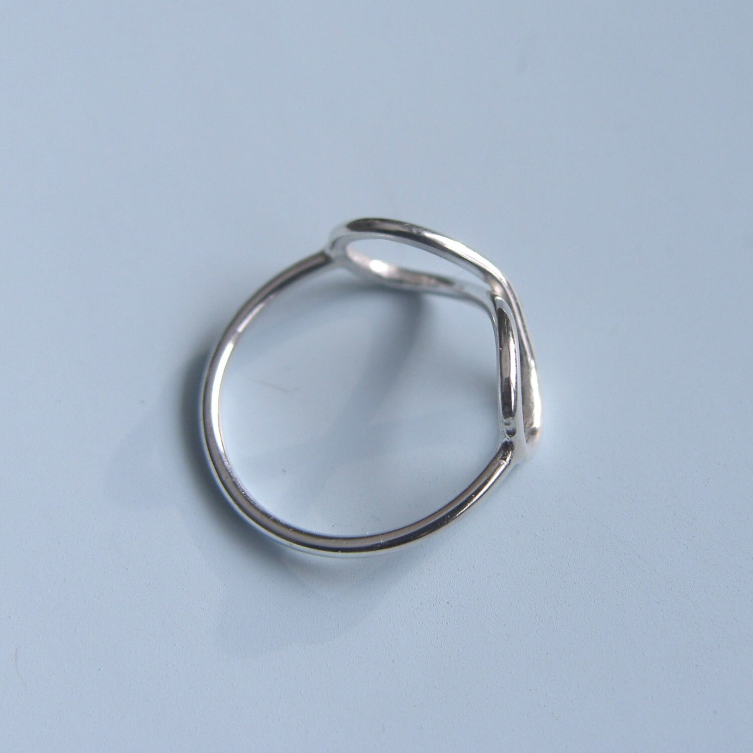 Infinity Symbol Ring Sterling Silver Infinity Ring - Etsy