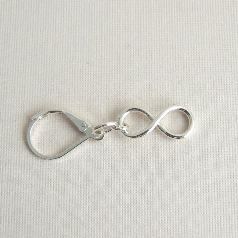 Infinity Symbol Earrings Sterling Silver Infinity Sign Dangle | Etsy