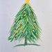 Christmas Tree Watercolor Prints, Set of 3, Christmas Wall Art ...