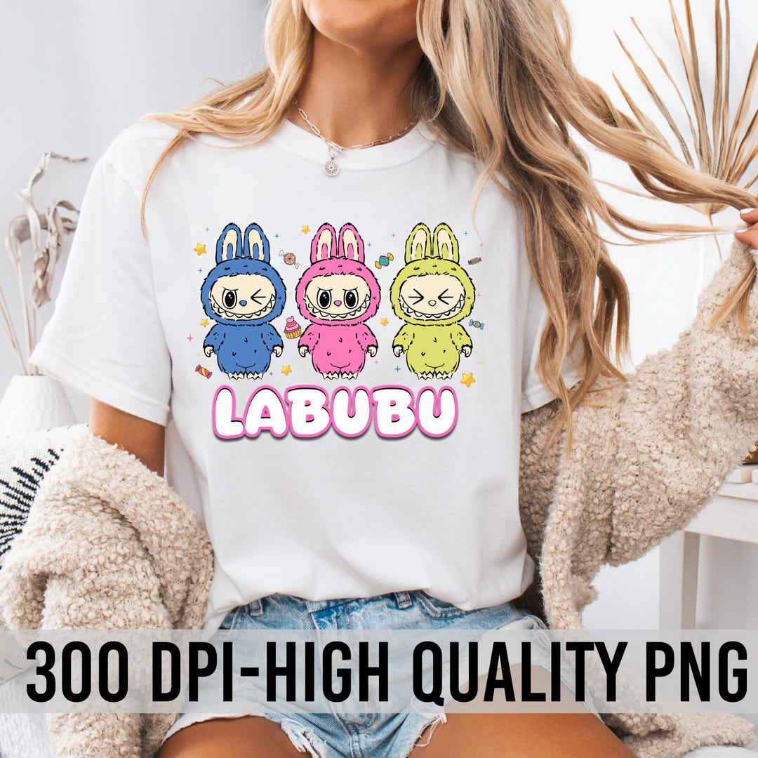 Labubu Png, Labubu Designs, Labubu Digital File, Labubu Sublimation ...