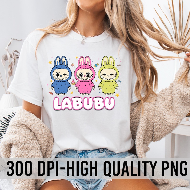 Labubu Png, Labubu Designs, Labubu Digital File, Labubu Sublimation ...