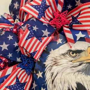 Patriotic Eagle Wreath - Etsy