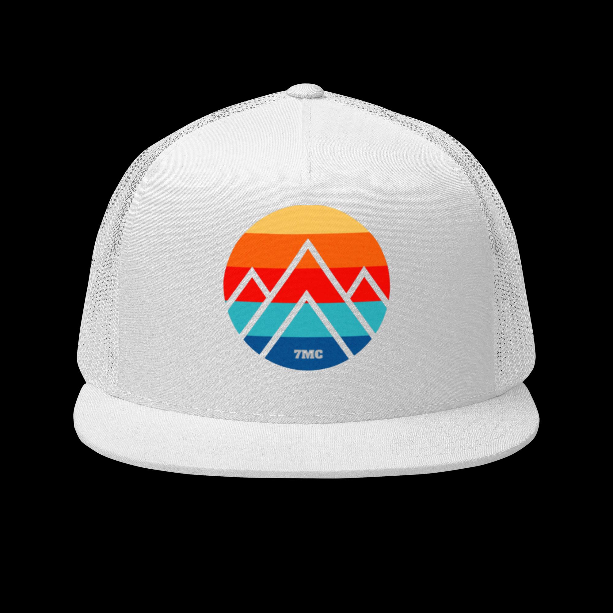 Mountain Sunrise Trucker Cap: Outdoor Adventure Baseball Hat - Etsy