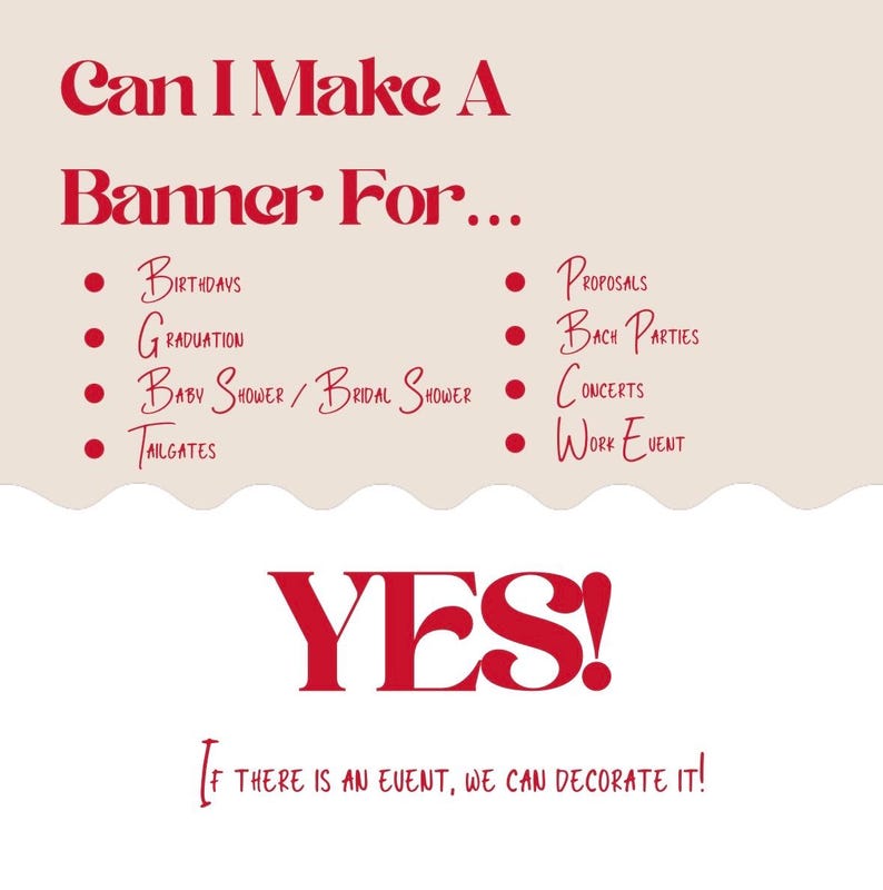 Birthday Banner | Kraft Paper Banner | Custom Banner | Hand Painted ...